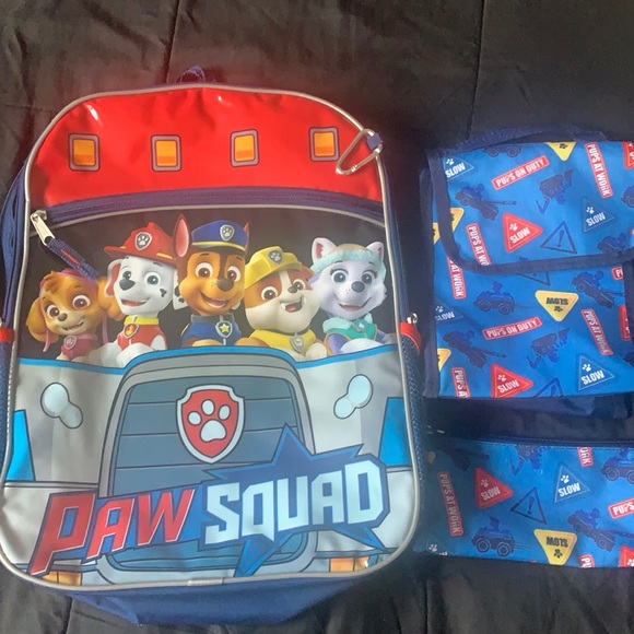Paw Patrol | Accessories | 3pc Paw Patrol Backpack Set | Poshmark